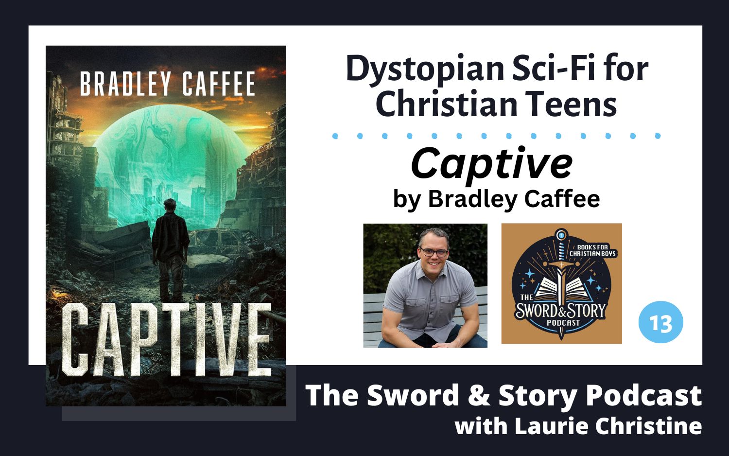 Christian Dystopian Sci-Fi for Teens: Captive by Bradley Caffee ...
